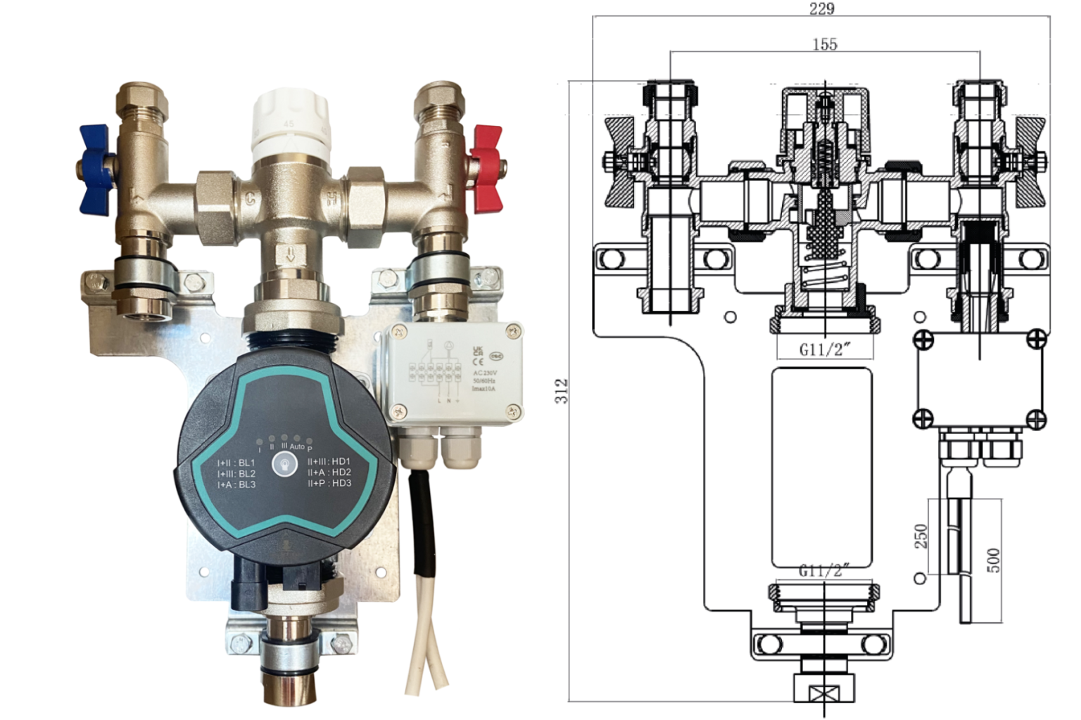 Manifold Control Packs and Pumps | Radical Heating Solutions Ltd